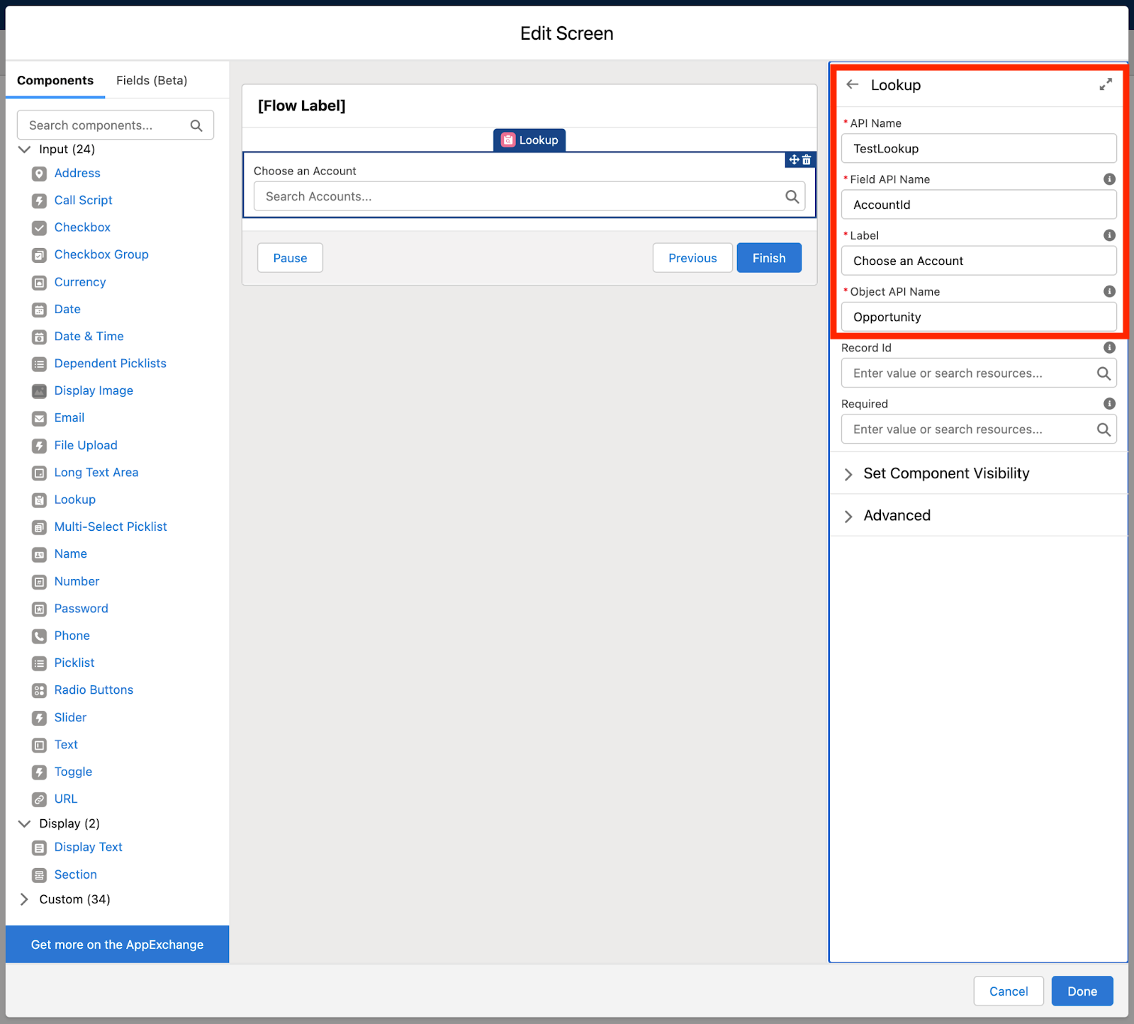 Salesforce Flow Basics Screen Pause Action And Subflow